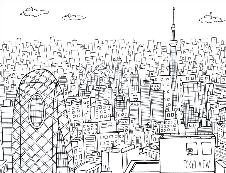 Colorful Tokyo - Explore and Color – Colorful Cities